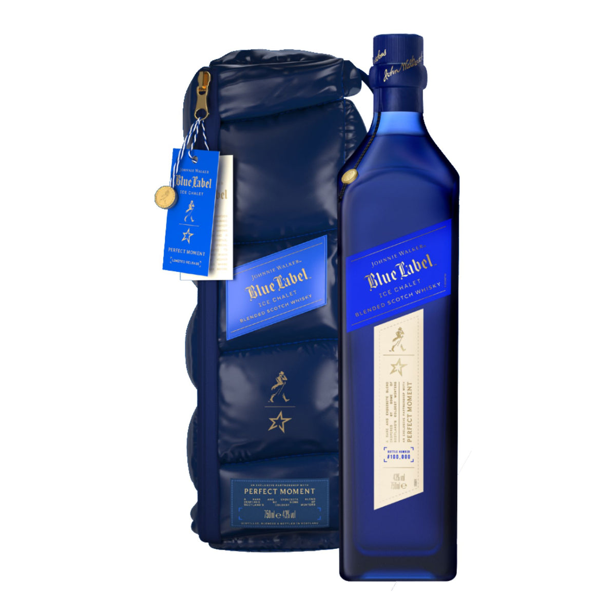Johnnie Walker Blue Label Ice Chalet Blended Scotch Whisky 750ml | Kent ...