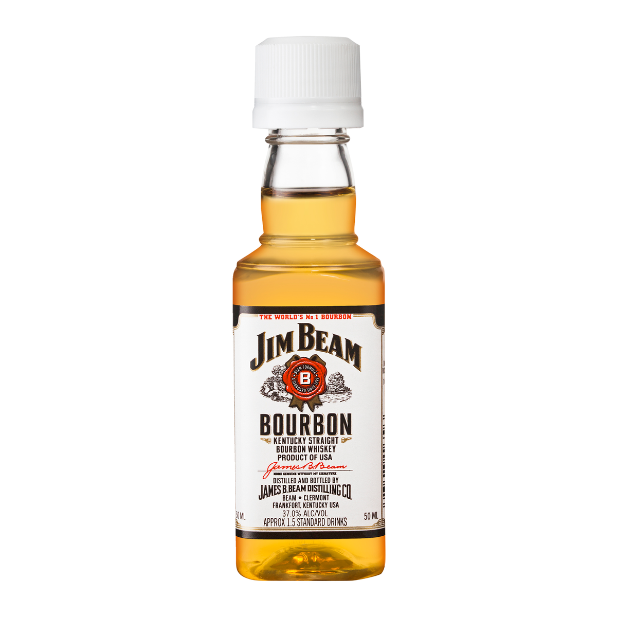 Jim Beam White Label Bourbon 50ml | Kent Street Cellars