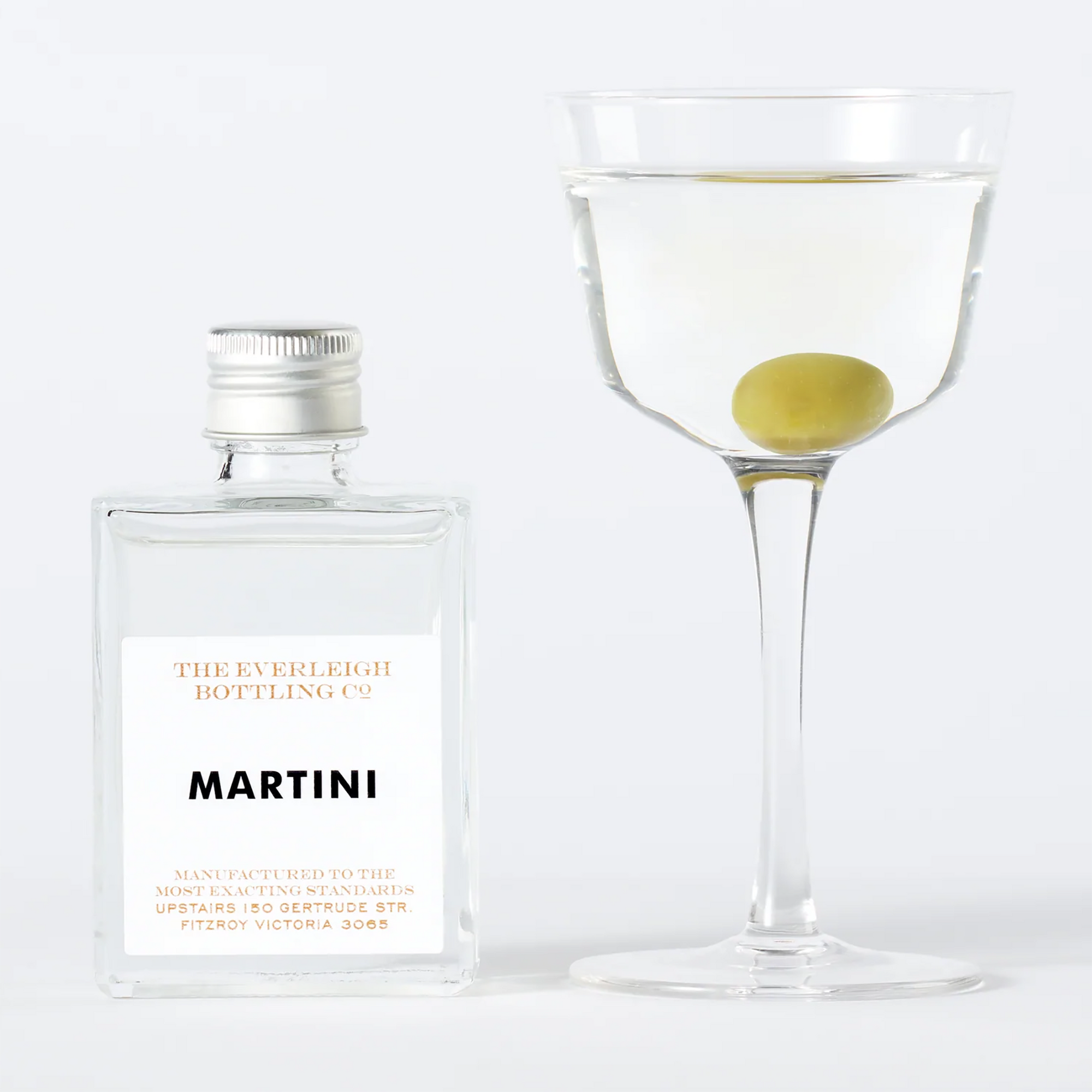 Everleigh Martini + Glasses Set | Kent Street Cellars
