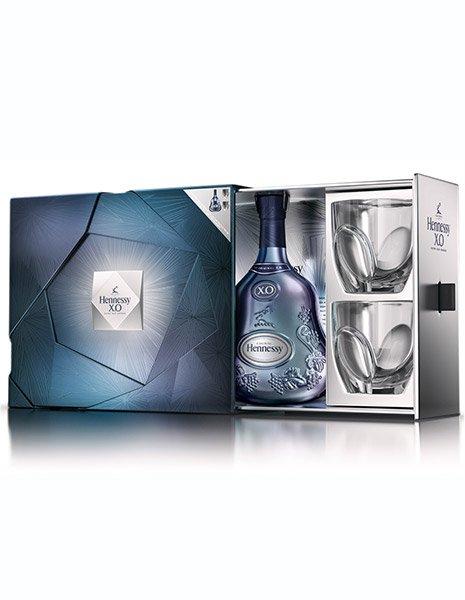 Hennessy XO Extra Old + 2 Sur Glasses | Kent Street Cellars